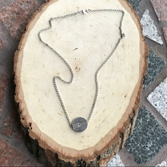 Silverskylight | Jewelry | Sale Swirl Coin Medal Stainless Steel Chain ...